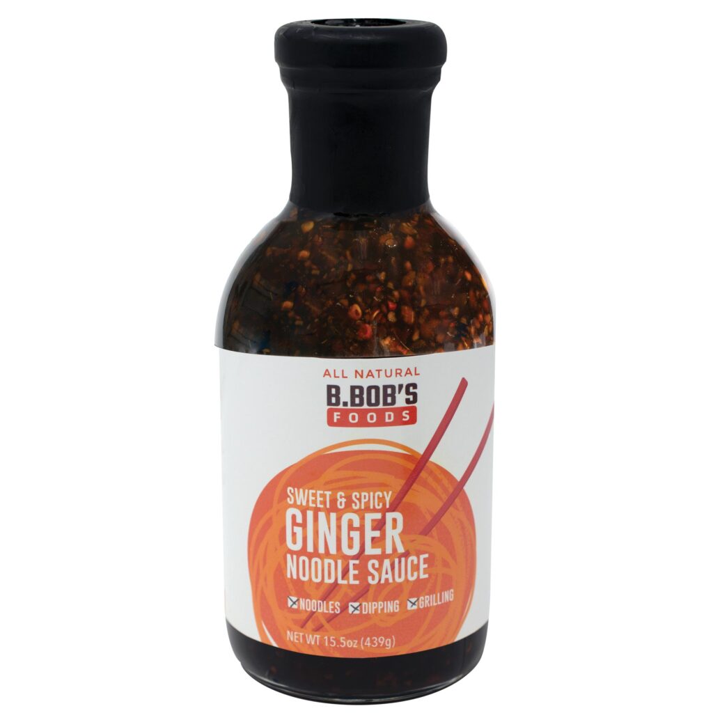 Sweet & Spicy Ginger Noodle Sauce - B.Bobs Foods